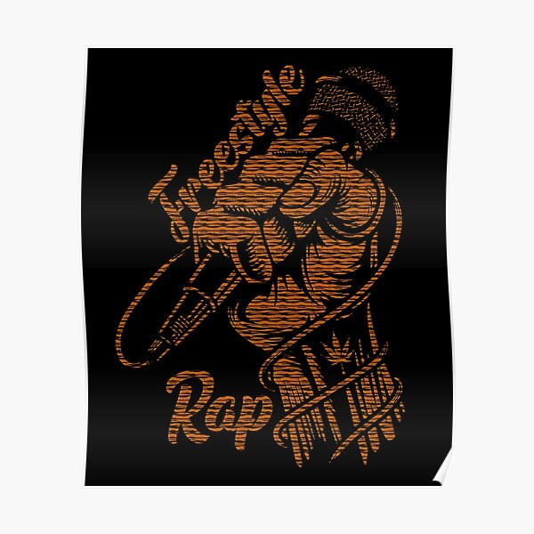 "Freestyle Rap Battle For The Best MC Tiger Furry Art " Poster for Sale ...