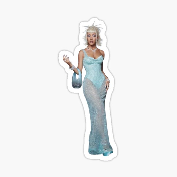 "Doja Cat" Sticker for Sale by Elliekinz13 | Redbubble