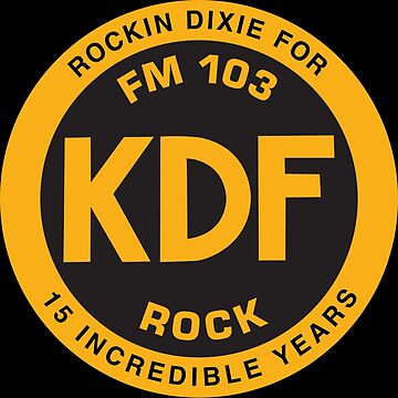 "103.3 KDF Nashville | 15 Years Pin Design" Essential T-Shirt for Sale ...