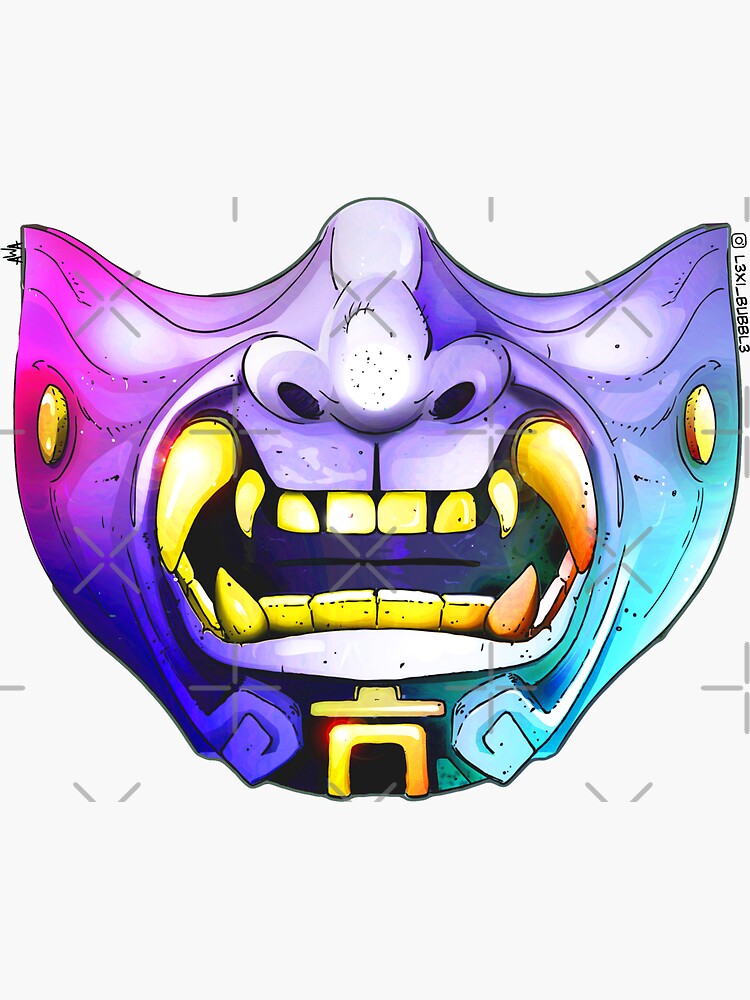 "Midnight Samurai Vector" Sticker for Sale by LexiBubble | Redbubble