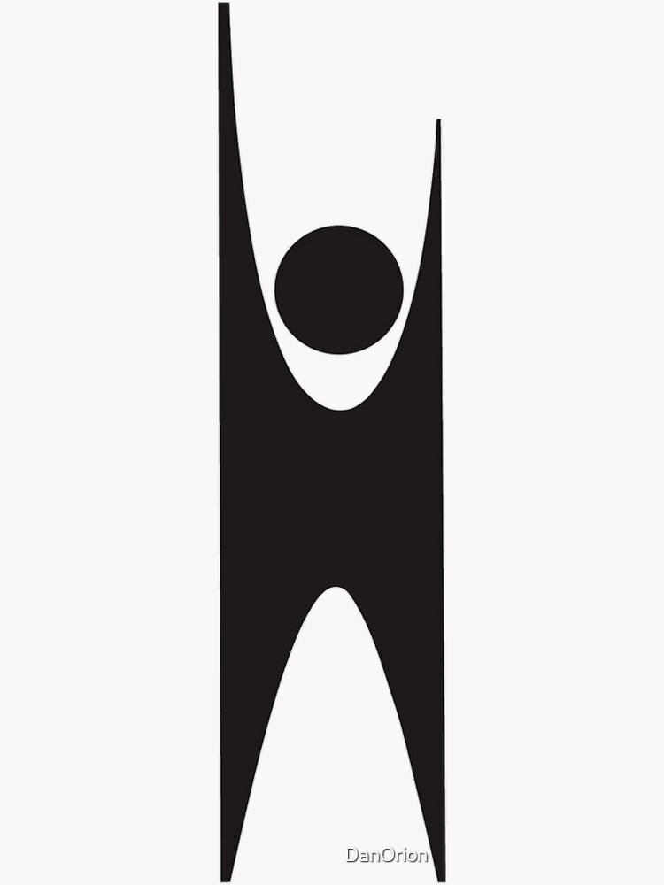 "Secular Humanism Happy Human T-Shirt Design" Sticker for Sale by ...