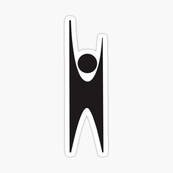 "Secular Humanism Happy Human T-Shirt Design" Sticker for Sale by ...
