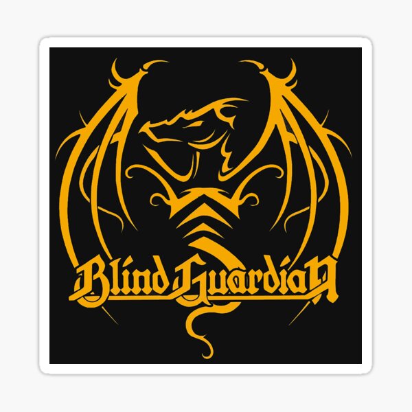 "Blind Guardian" Sticker for Sale by lfayers3f | Redbubble