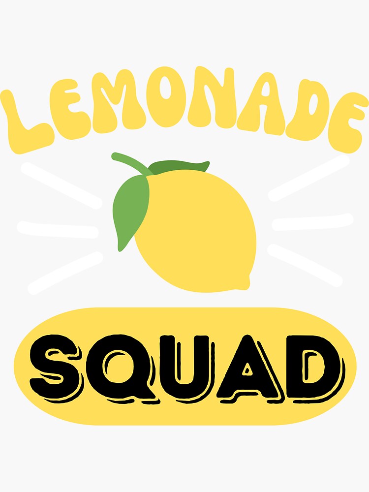 "Lemonade Stand Awesome Lemonade Squad | Lemonade Stand Boss | Lemonade ...