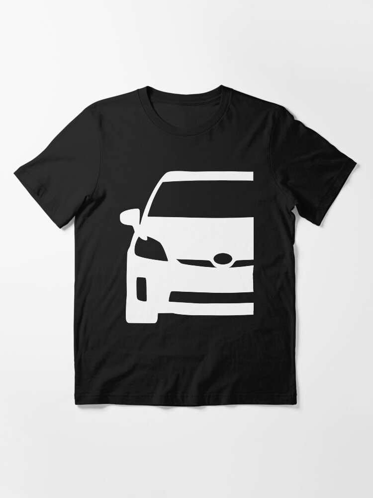 "Toyota Prius 2010-2015 white silhouette" T-shirt for Sale by ...