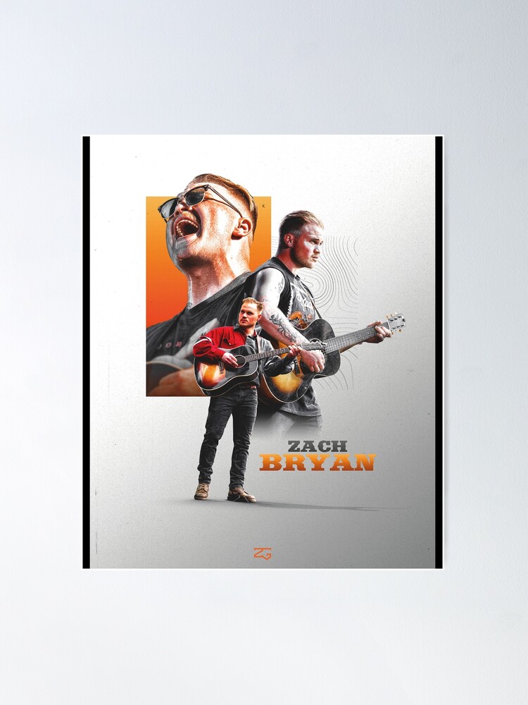 Zach Bryan Zach Bryan Zach Bryan Zach Bryan Zach Bryan Poster sold by ...
