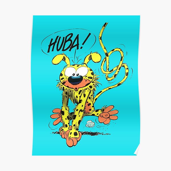 "Marsupilami Huba" Poster for Sale by Wo-Store | Redbubble