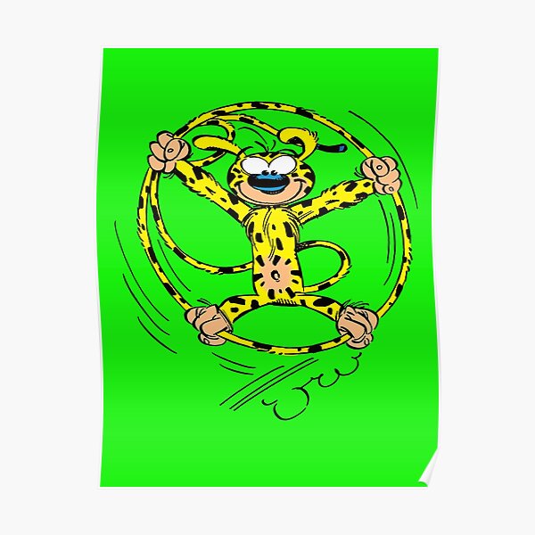 "Marsupilami Huba" Poster for Sale by Wo-Store | Redbubble