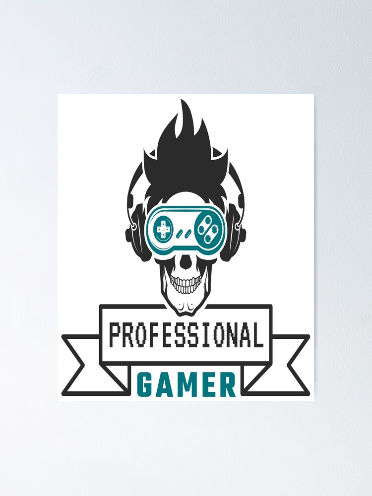 "Im Not A Player Im A Gamer" Poster for Sale by Phoenix-Fire1 | Redbubble