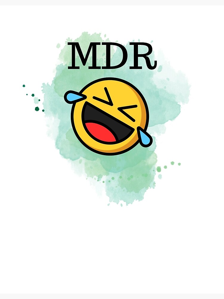 "MORT DE RIRE - LAUGH OUT LOUD " Poster for Sale by Voici | Redbubble