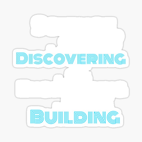 "Engineer to build" Sticker for Sale by MR-TIMZ-ART | Redbubble
