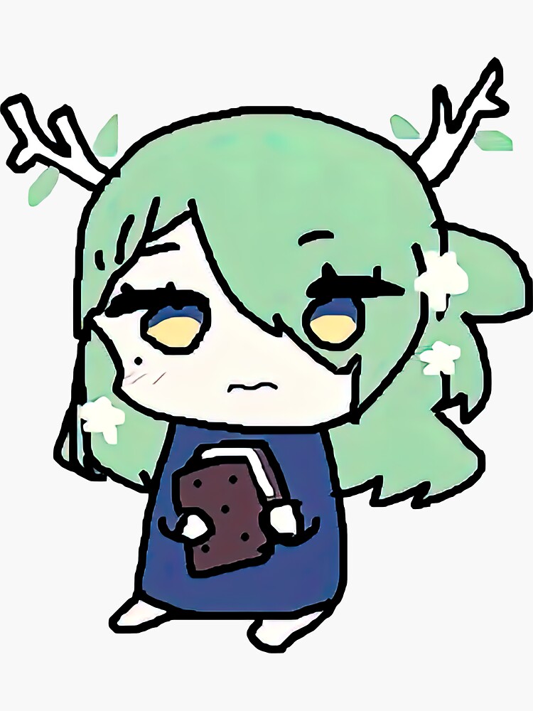 "Ceres Fauna Hololive Saplings " Sticker for Sale by Kadokan | Redbubble