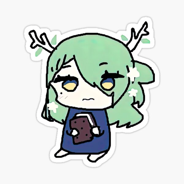 "Ceres Fauna Hololive Saplings " Sticker for Sale by Kadokan | Redbubble