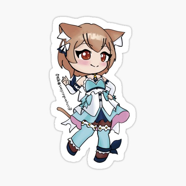 "Chibi Felix Sticker" Sticker for Sale by izzyandviolins | Redbubble