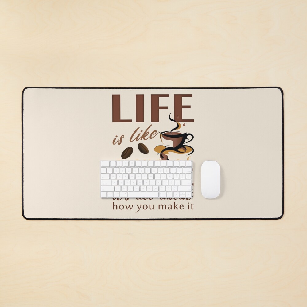 "Life is like a cup of coffee - Inspirational funny coffee quotes about ...