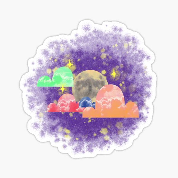 "Discreet Pride Space Design" Sticker for Sale by BluPigeonPro | Redbubble