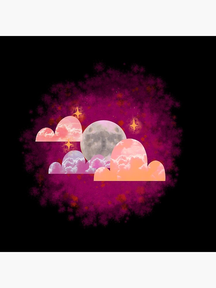 "Discreet Lesbian Pride Space Design" Poster for Sale by BluPigeonPro ...