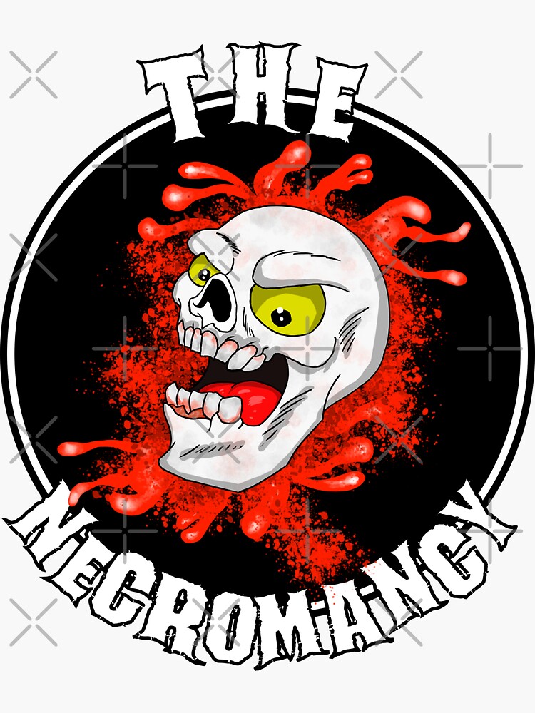 "The Necromancy" Sticker for Sale by IloveMonsters | Redbubble