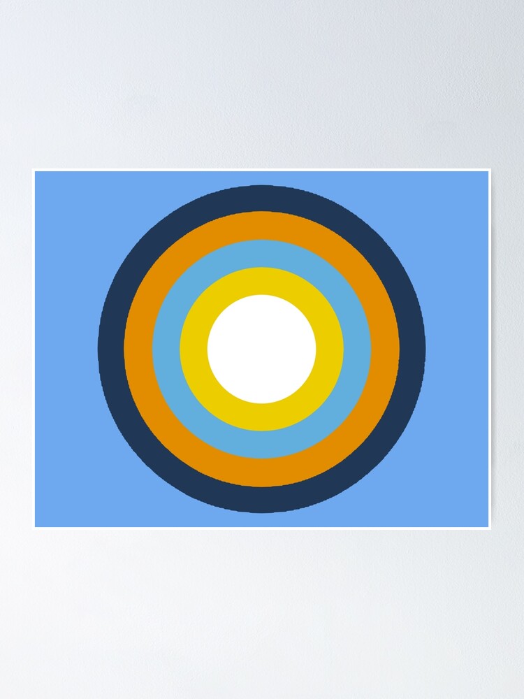"AroAce Pride Flag Circle" Poster for Sale by kiippers | Redbubble