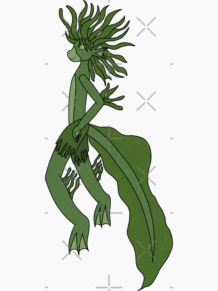 "My Original Character Kelp" Sticker for Sale by Springtrap164 | Redbubble