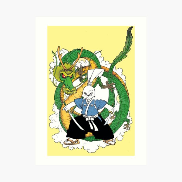 "usagi yojimbo,usagi,rabbit,samurai,dragon, cloud,katana,sword,kimono ...