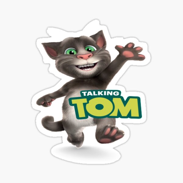 "My Talking Tom" Sticker by alice004 | Redbubble