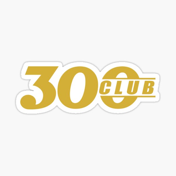 "Bowling 300 Club Logo Design" Sticker for Sale by SandpiperDesign ...