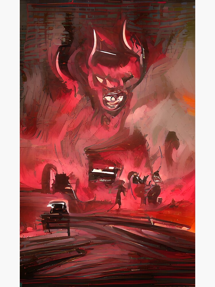 "Devil's Highway Creepy Art" Art Print for Sale by CreepyKaleidopi ...
