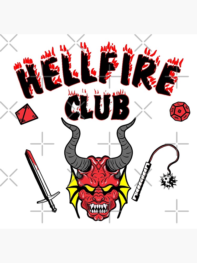 "Hellfire Club on fire" Poster for Sale by Multiverse3D | Redbubble