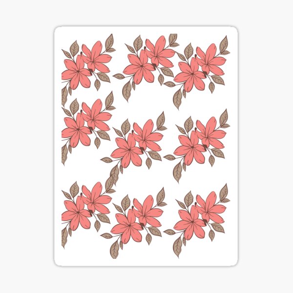 "Flowes" Sticker for Sale by COMEGETIT | Redbubble