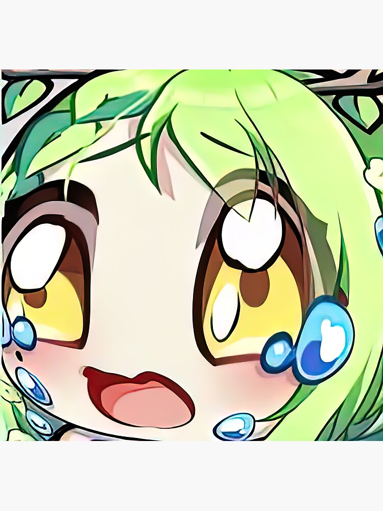 "Ceres Fauna Hololive Crying" Poster for Sale by Kadokan | Redbubble