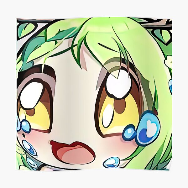"Ceres Fauna Hololive Crying" Poster for Sale by Kadokan | Redbubble