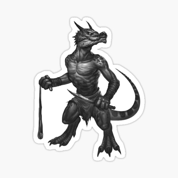 "Kobold" Sticker by scrappy62 | Redbubble