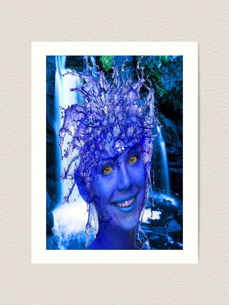"Water Nymph" Art Print for Sale by Icarusismart | Redbubble