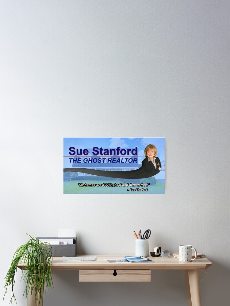 "sue ghost realtor Nathan for you" Poster for Sale by SelloutCentral ...