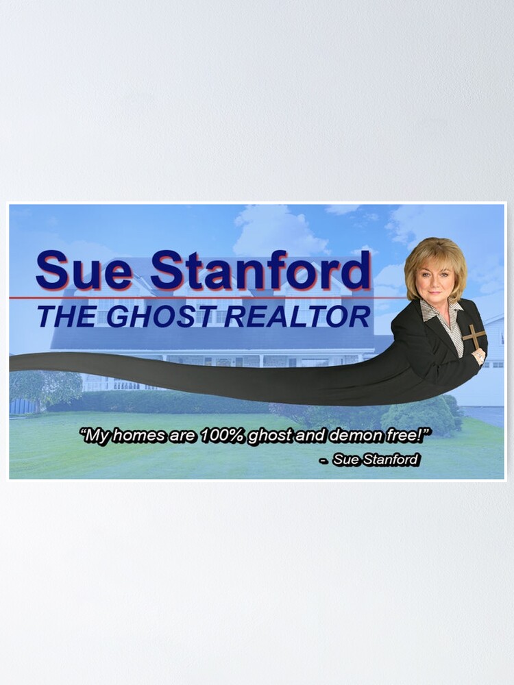 "sue ghost realtor Nathan for you" Poster for Sale by SelloutCentral ...