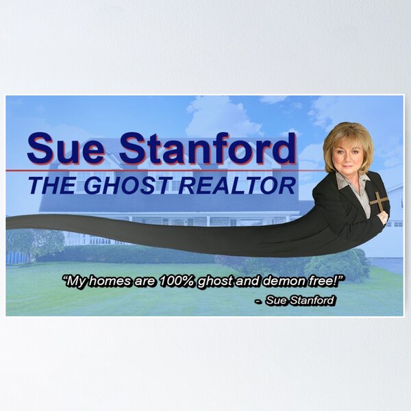 "sue ghost realtor Nathan for you" Poster for Sale by SelloutCentral ...