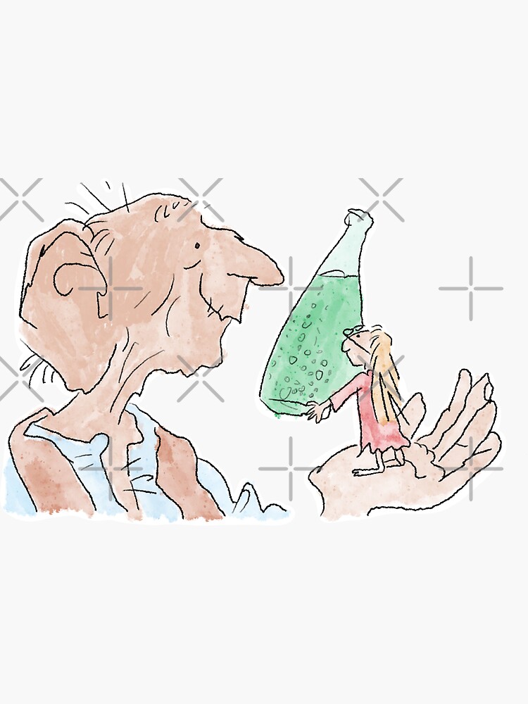 "BFG" Sticker for Sale by kerrianderson | Redbubble