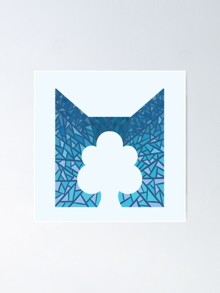 "SkyClan Symbol - Stained Glass" Poster for Sale by MaplesCreations ...