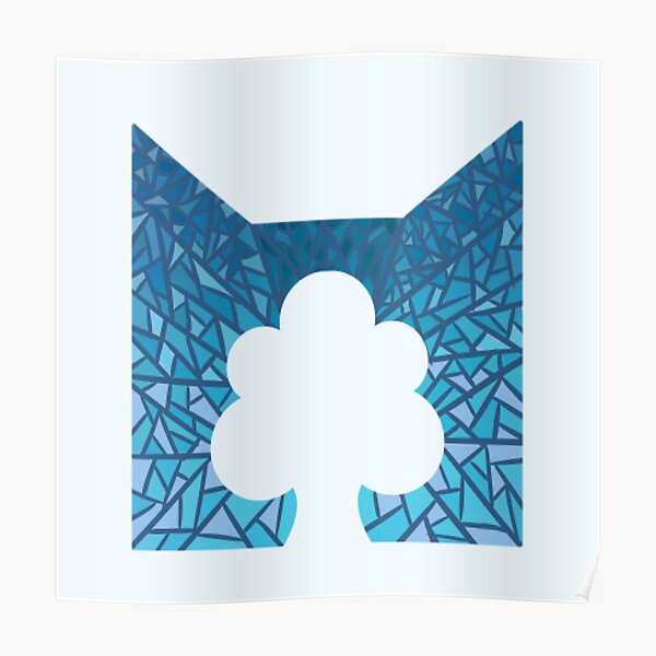 "SkyClan Symbol - Stained Glass" Poster for Sale by MaplesCreations ...