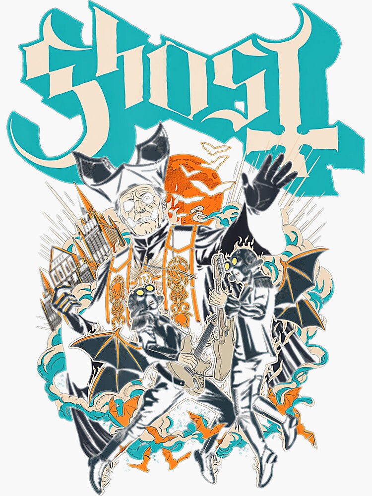 "Ghost - Impera Logo" Sticker for Sale by BradleyCoxshop | Redbubble