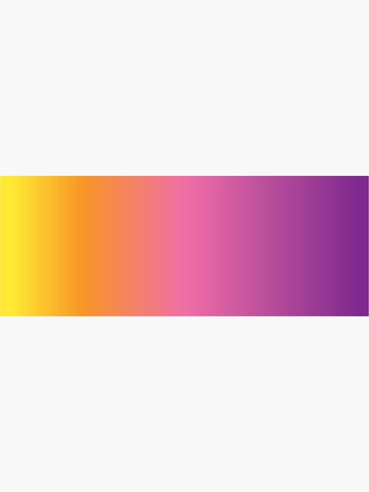 "Celebrating Lesbian Pride / queer women style color gradient (narrow ...