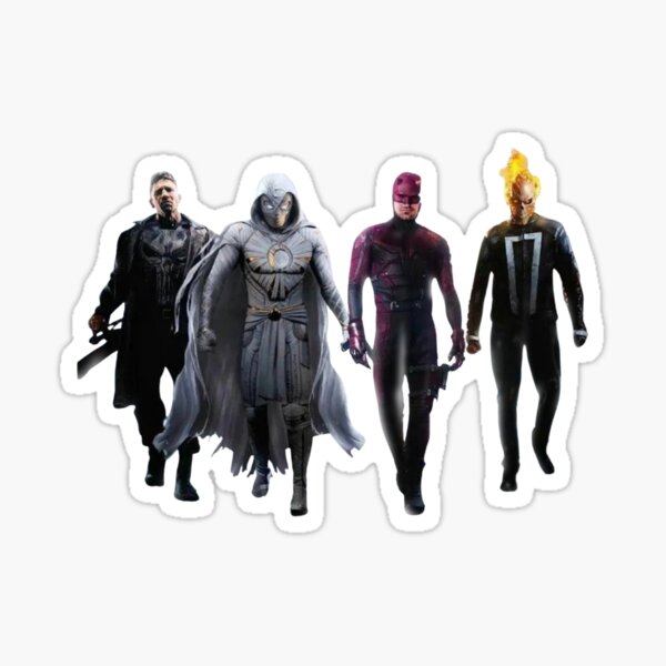 "Avengers moon knight" Sticker for Sale by topp100 | Redbubble