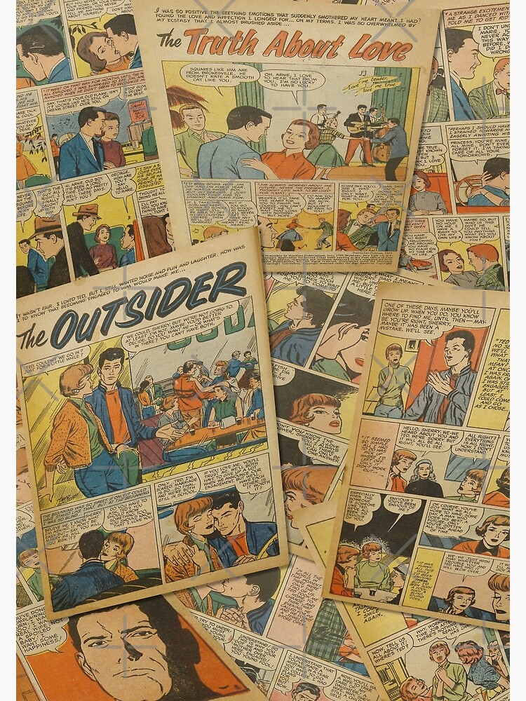 "1950 Romance Comic | Comic Collage | Retro Comic Collection Part 7 ...