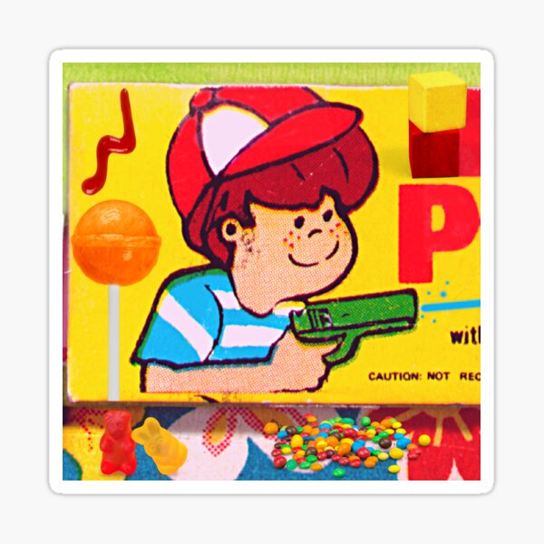 "RETRO COLLAGE" Sticker for Sale by mistivelvet | Redbubble