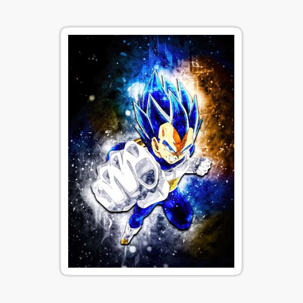 "Dragon Ball Vegeta" Sticker for Sale by JohnRobertson47 | Redbubble