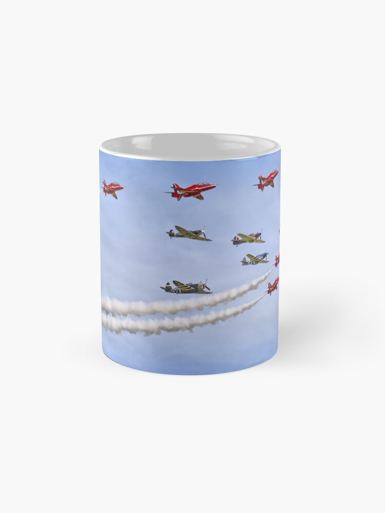 "Red Arrows And "Eagle Squadron" Duxford 26.05.2013" Mug by Arrowman ...