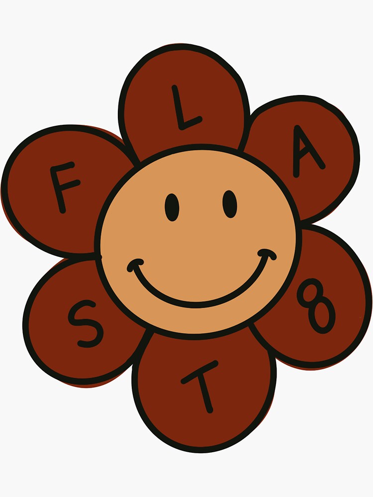 "FSU Smiley Face Flower" Sticker for Sale by CC-PrintShop | Redbubble