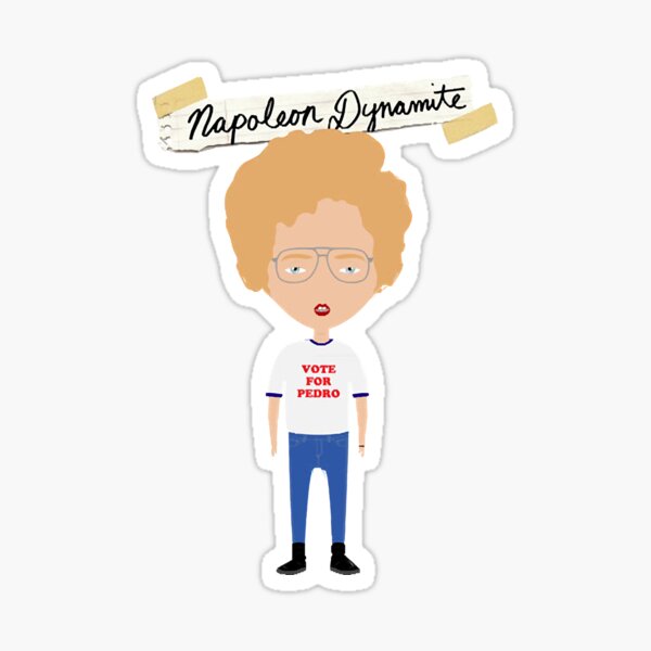 "Napoleon Dynamite" Sticker for Sale by inh3918 | Redbubble