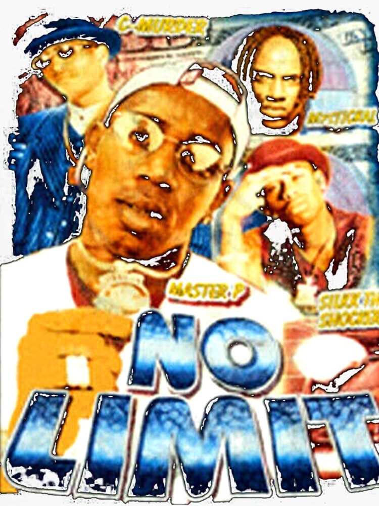 "NO LIMIT RECORDS MASTER P RAP " Sticker for Sale by GalaxyPDX | Redbubble